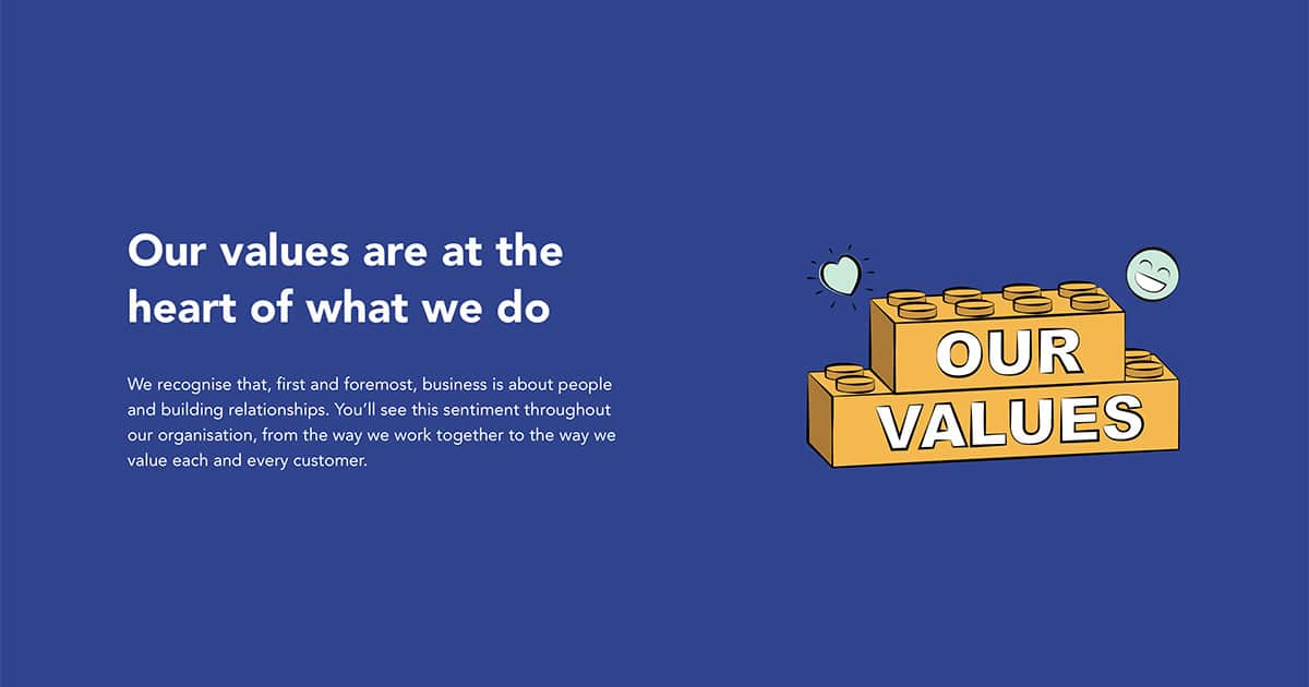Our Values | At The Heart Of Everything We Do